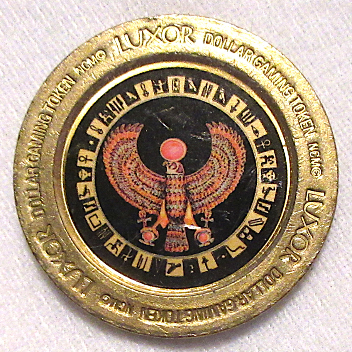 Luxor Hotel/Casino Collectible Tokens - Set of 6 , Shop Las Vegas ...