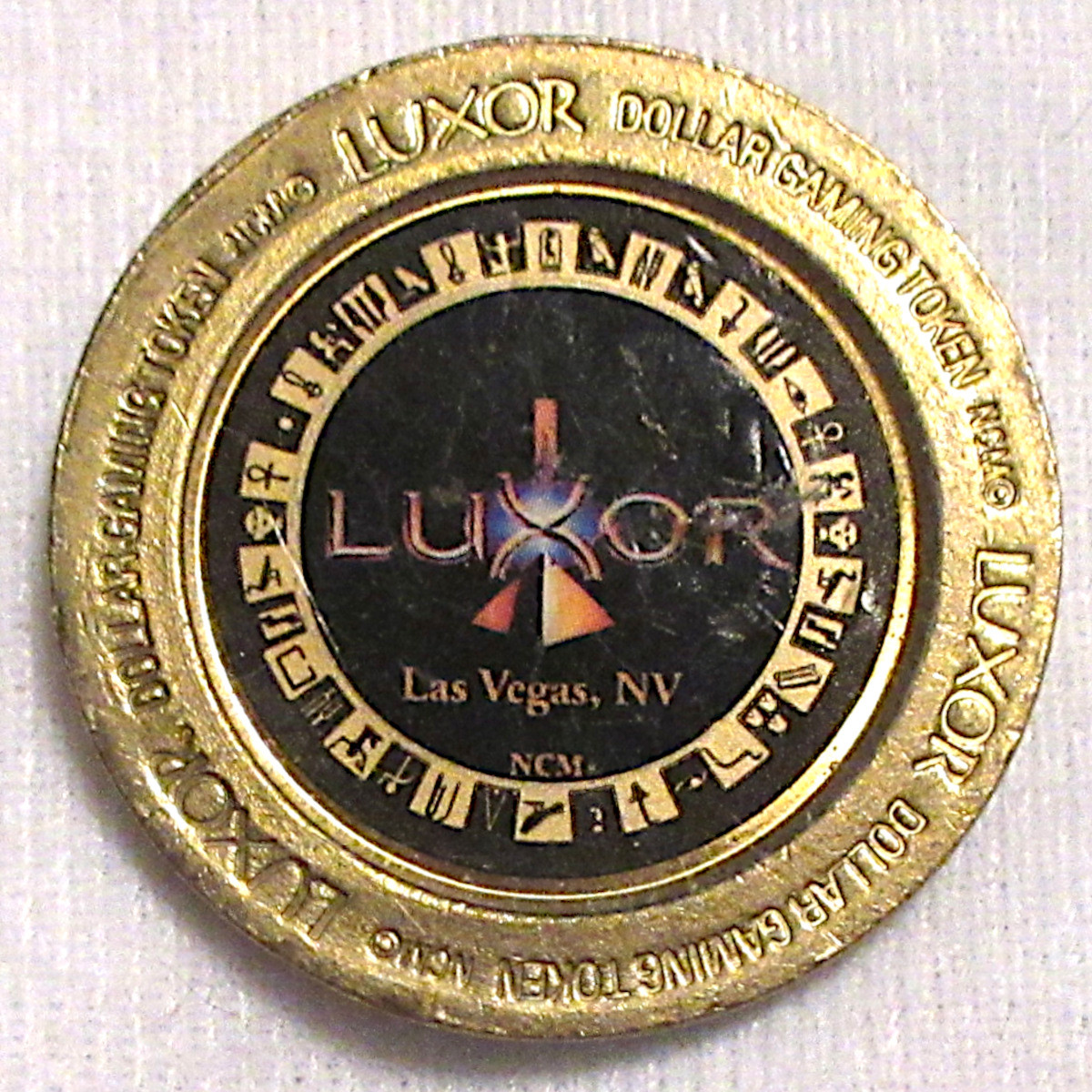 Luxor Hotel/Casino Collectible Tokens - Set of 6 , Shop Las Vegas ...